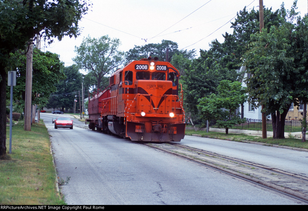 CSS 2008, EMD GP38-2, street running